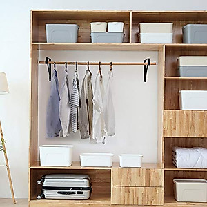 Heavy Duty Closet Rod & Shelf Brackets Clothes Hanger Pole Support Bracket Black 3 Pack