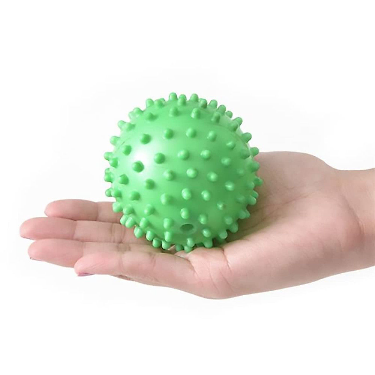 The Dreidel Company Inflated Bouncing Knobby Balls, Assorted Colors, 3" (12-Pack)