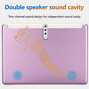 10 Inch Tablet for Android10, Kids, 5G Dual Band WiFi Phone Call Tablet, Octa Core CPU Processor, 3GB RAM 32GB ROM, Dual SIM Card, GPS