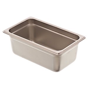 Browne 4" Quarter-Size Anti-Jam Steam Table Pan
