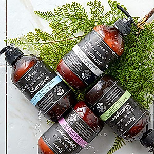 KYREN Moisturizing Natural Shampoo and Treatment Set Fall in Calendula 98% All-Natural Deep Cleansing Ingredients Soothing Treatment for Dry, Damaged, Color Treated Curly Hair (1000mL / 35.27oz)