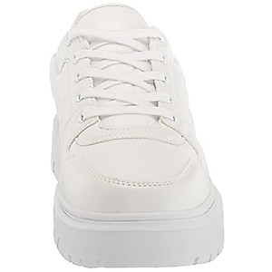 Calvin Klein Women's Danyel Sneaker, White, 11