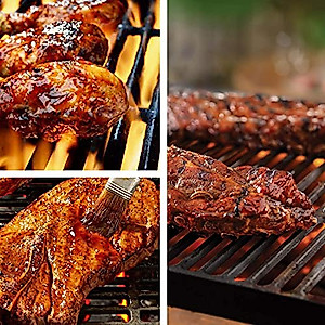 MONIBAQ Grill Grates Replacement for Weber Spirit 310, Grill Replace Parts for Spirit II 310 Series, Cast Iron Cooking Grid Replace for Weber Spirit E-310 S-310 Genesis 1000 Genesis Gold Silver