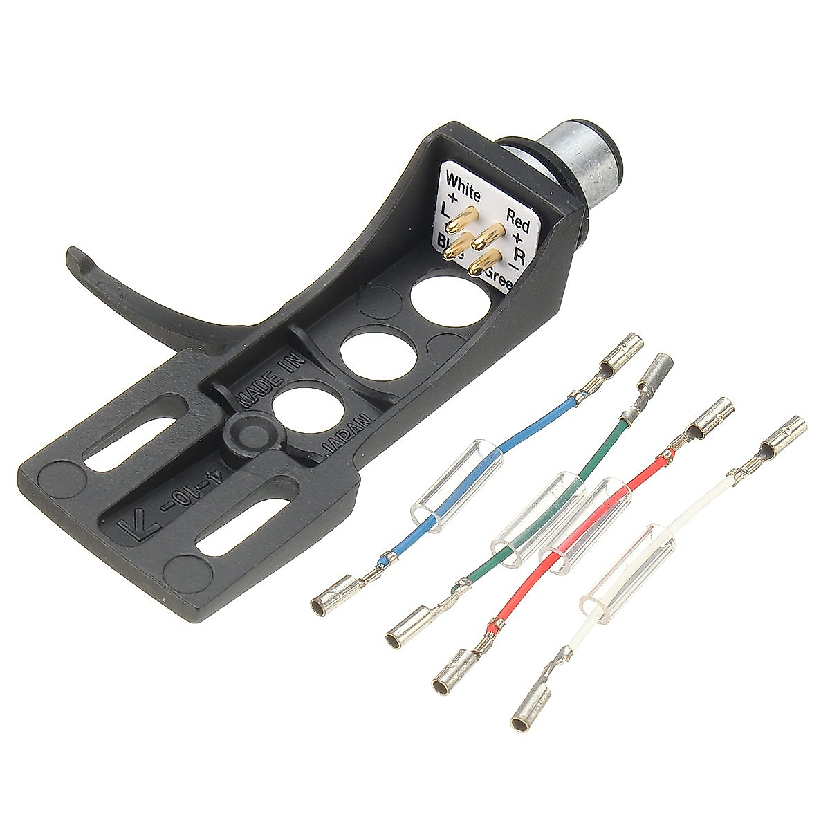 Audio Accessories Black LP Turntable Needle Headshell Mount Replacement Technics SL1200 SL1210 MK2