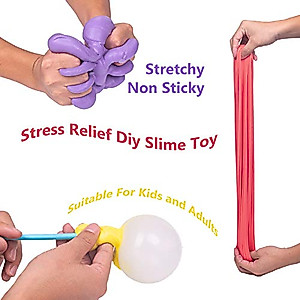 Mini Butter Slime Kit for Kids 35 Pack, Scented Slime Toys, Party Favors, Birthday Gift, with Unicorn, Mermaid, Rainbow Slime, Super Soft & Non-Sticky, Girls and BoysDIY Creative Stress Relief Toy