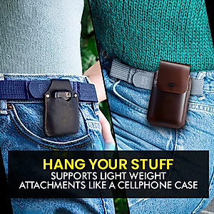 BeltBro For Women No Buckle Elastic Belt — 6 Pack (S, M, L) x 2 — Fits 1 Inch Belt Loops, Easy To Use