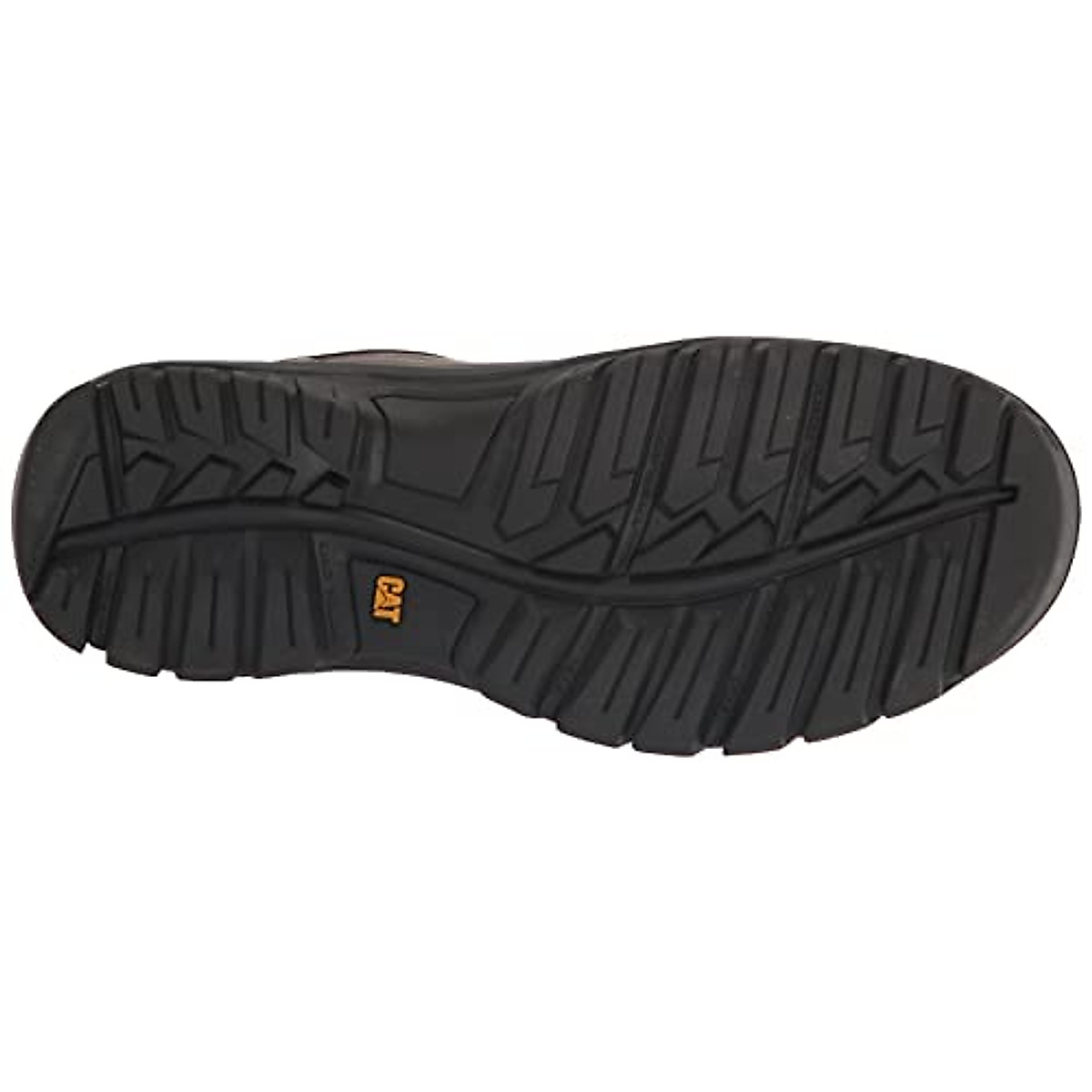 Cat Footwear Men's Outline Soft Toe Work Boot, Seal Brown, 9