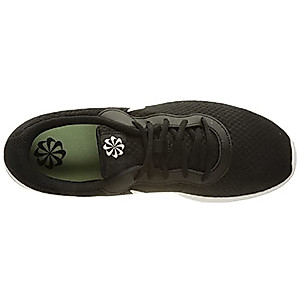 Nike Women's Tanjun Black/White-Barely Volt-Black (DJ6257 004) - 9.5
