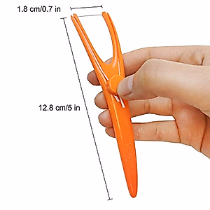 LessMore Dental Floss Holder for Teeth with Metal Screw Fastener Made from Food Grade Material 2 Pack