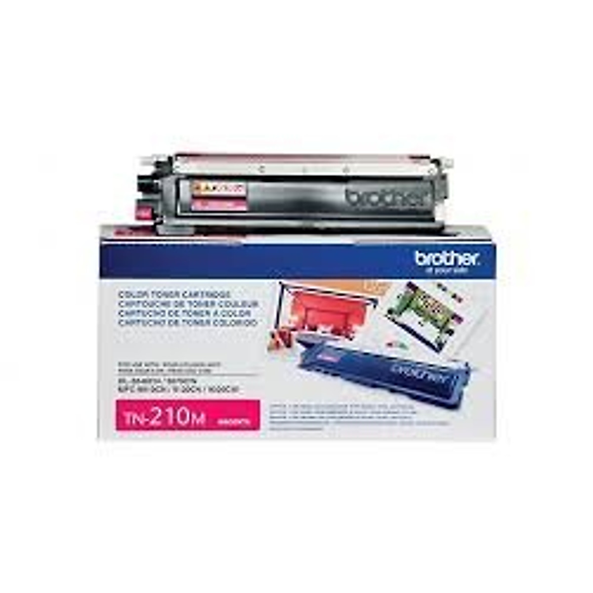 Brother TN 210M (OEM) Magenta GENUINE Toner Brother HL-3040CN Brother HL-3045CN series HL-3070CW , HL-3075CW, MFC-9010CN , MFC-9120CN, MFC-9125CN, MFC-9320CW , MFC-9325CW