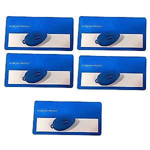 Blue Light Test Card For Glasses Reusable PolarizedTest Anti-Blue Light Cards And Blue Light Generators