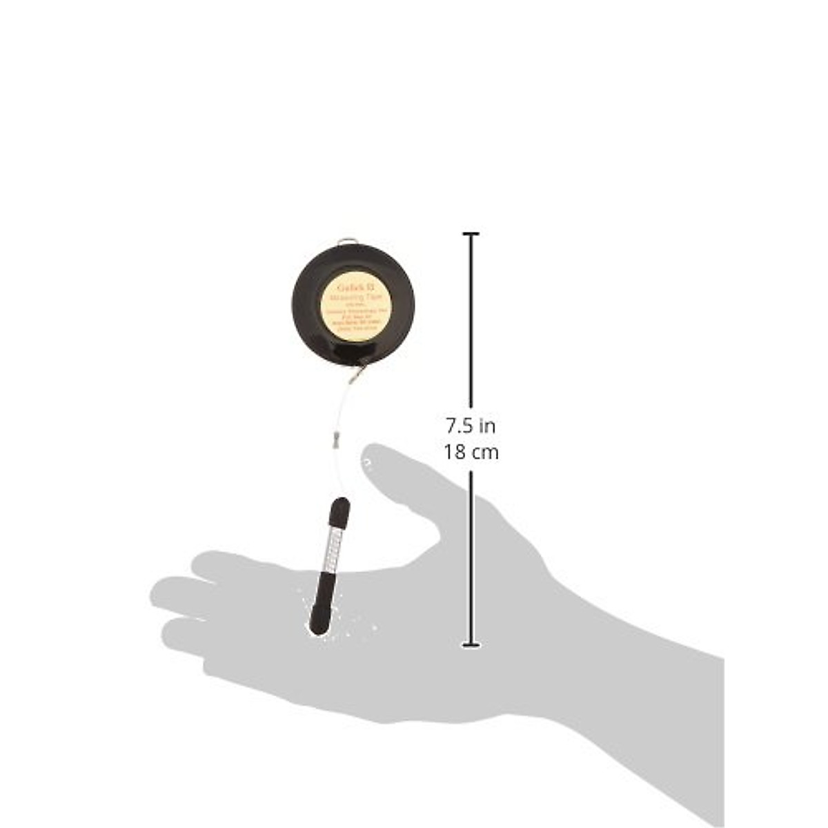 Sammons Preston Gulick II Plus Tape Measure, Individually Calibrated Device with Metric or English Units