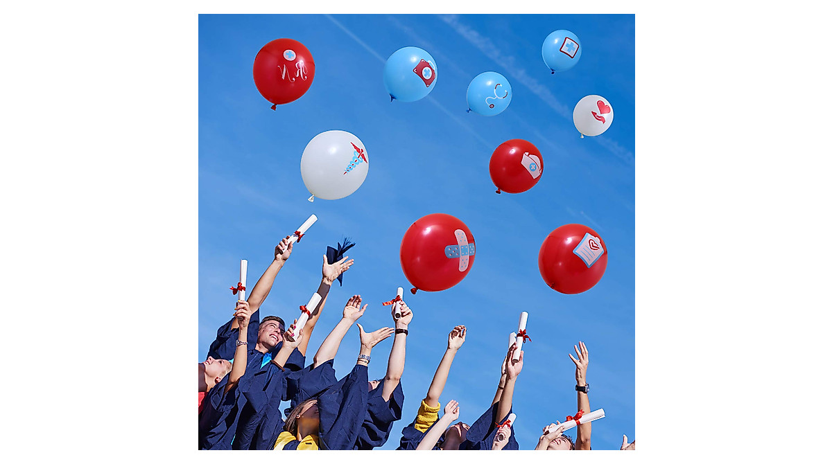 60 Nurse Balloons for Graduation & Party Decorations | Sumind