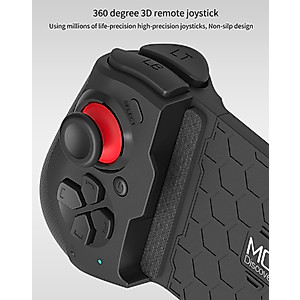 Joso Mobile Game Controller for iPhone, Android, PC, Steam, Direct Play, 15 Hours Playtime, Phone Controller Gamepad Joystick for iPhone 14 13 12 Pro Max, Galaxy S23 S22 Ultra, iPad, Tablet, MFi Games