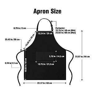 PLACE4PRINT Hair stylist apron embroidered, Unisex, Hair dresser smock, Hairdresser apron, Hair salon apron, Hair stylist for hair stylist Hair dresser gift, Hair dresser Apron for Women and Men