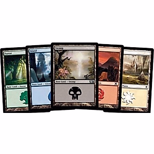 Magic: the Gathering 500 Basic Lands - 100 of Each Land Type (Plains, Islands, Swamps, Mountains, Forests)
