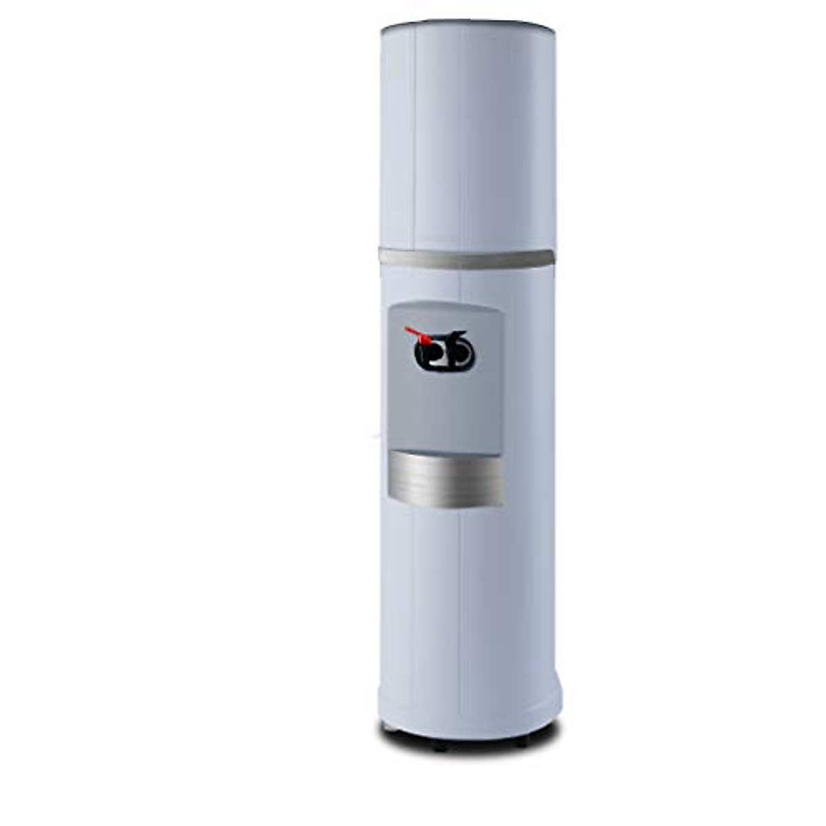 Fahrenheit Free-Standing Hot and Cold Water Cooler Finish: White with Silver Metallic