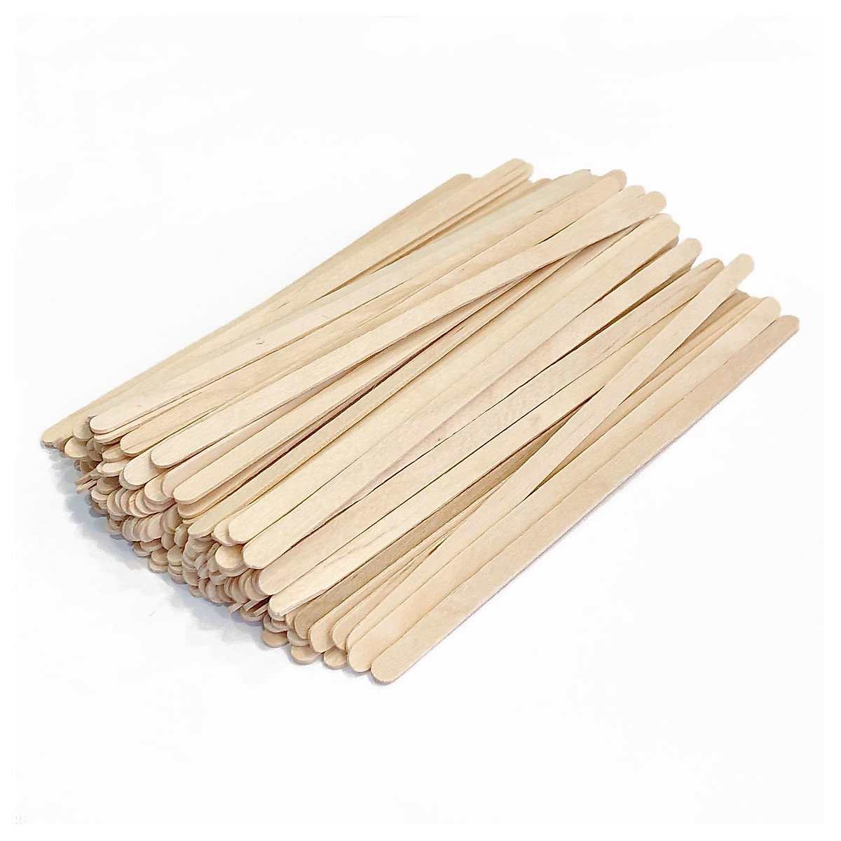 KTOJOY 5.5inch Wooden Coffee Stirrers, 1000 Count Disposable Stir Sticks for Coffee & Cocktails, Wooden Beverage Mixer with Smooth Ends, Swizzle Drink Sticks