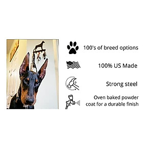 The Metal Peddler Sheltie Shetland Sheepdog Dog - Key Holder for Wall - Small 6 inch Wide - Made in USA; Gift for Dog Lovers
