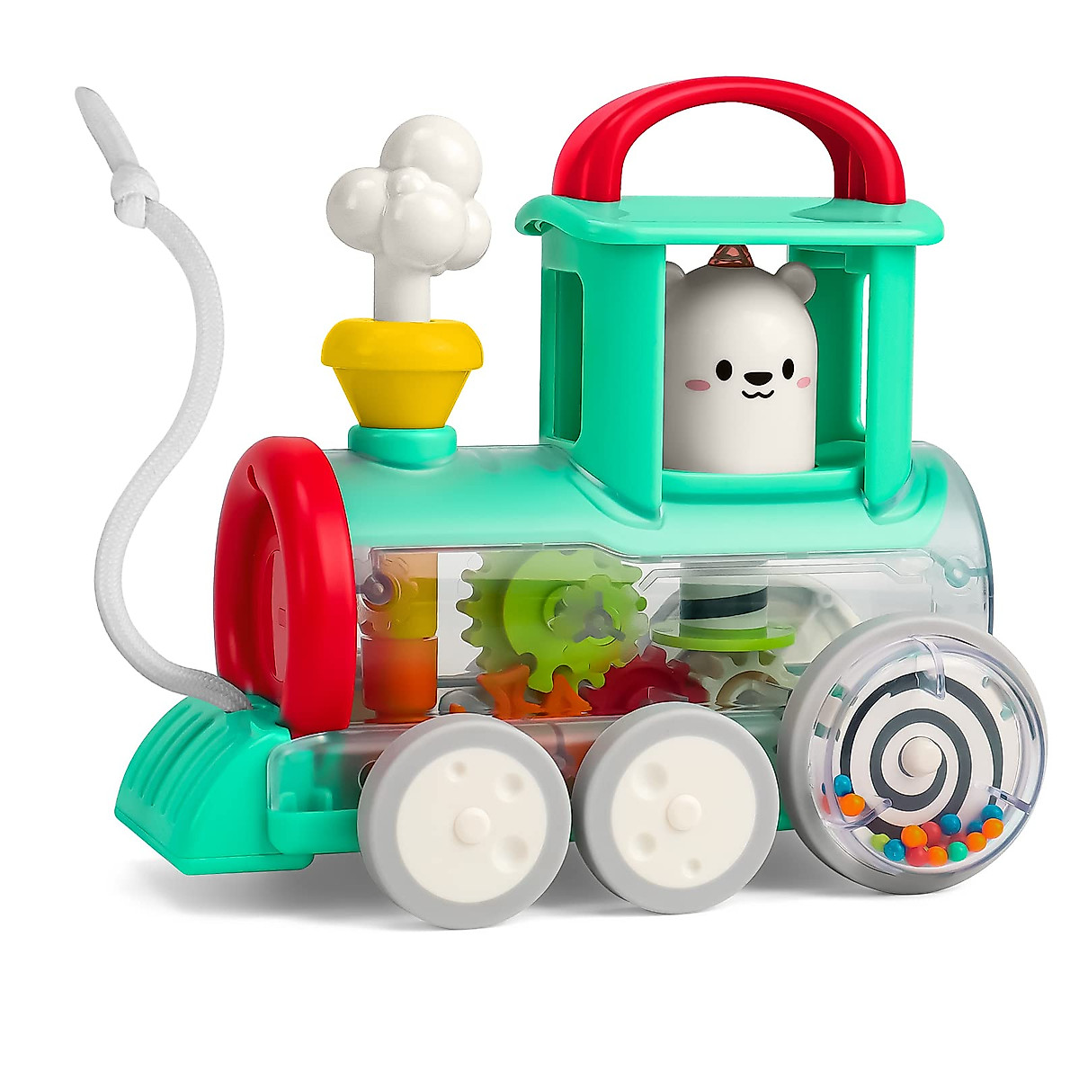 nicknack Baby Pull Toy 6 to 12 Months Toddler Pull Along Toy Train for Boys Birthday Gift Toys