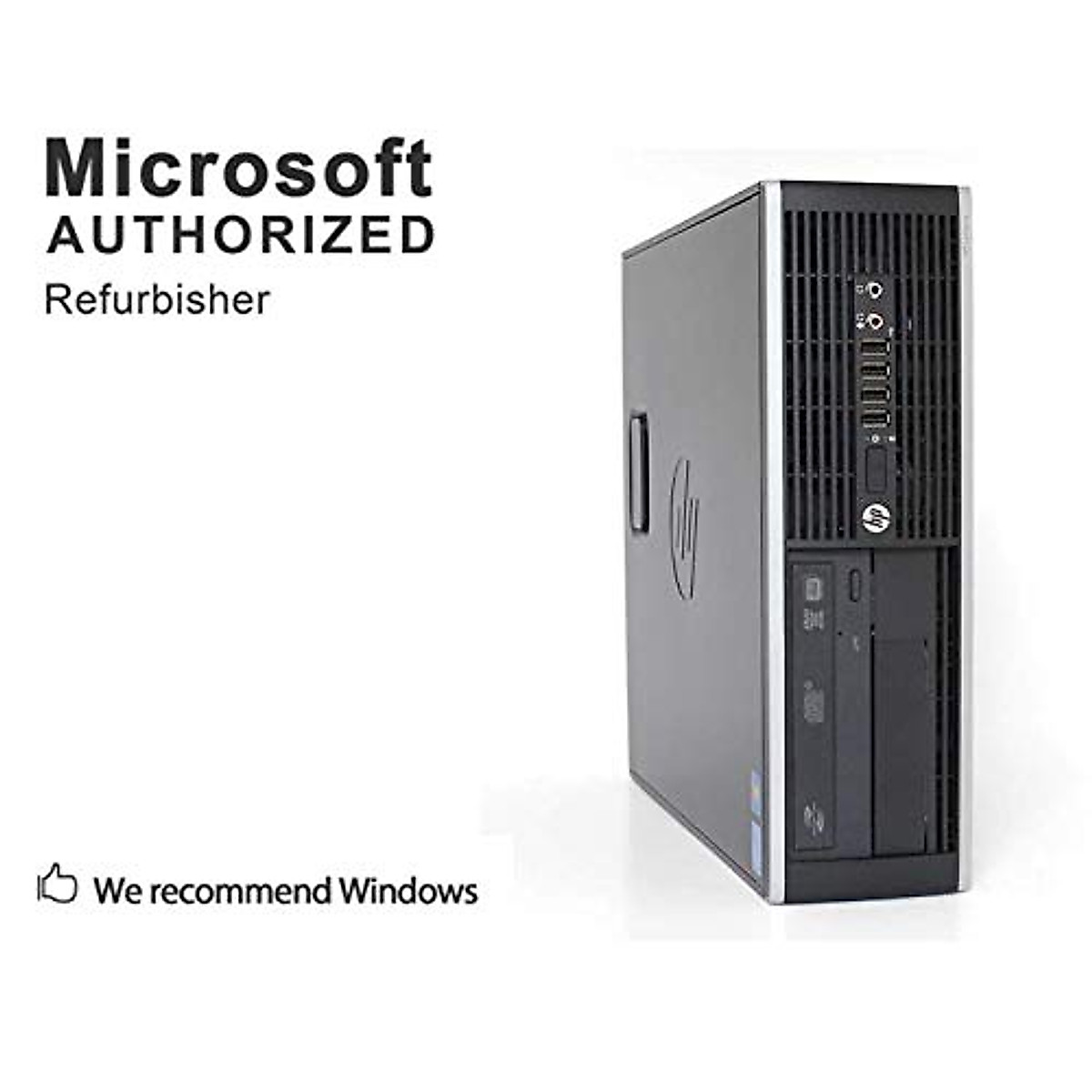 HP Elite 8300 mini PC Business High Performance Desktop Computer(Intel Core i7-3770 3.4GB,16G DDR3,240G SSD+3TB,DVD,Radeon 6350 HD+Dual DVI Cable,WiFi,Windows 10 Professional)(Renewed)