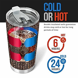 Personalized Dog Tumbler Cup - Stainless Steel Coffee Mug For Dog Lovers - Custom Insulated Travel Tumbler With Lid - Pet Owner Gift Idea - 20Oz 30Oz - Fill Your Heart Mug - Pet Lover's Gift