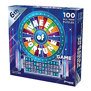 Wheel of Fortune Game: 6th Edition - Spin The Wheel, Solve A Puzzle, And Win by Pressman