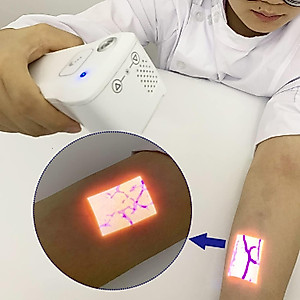 Infrared Vein Finder Locator for Adult & Baby Vein Viewer, Vein Illumination Detector, Vein Light Projection Visualization for Nurses(Portable with Mobile Support)