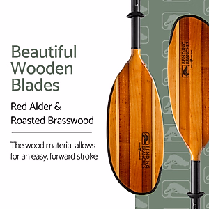 Bending Branches Angler Navigator Snap-Button Kayak Fishing Paddle
