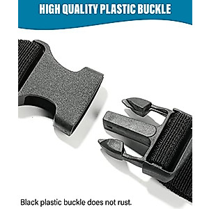 ESEWALAS 38 Inch Battery Tie Down Strap,Battery Straps for Boats,Premium Tie Down Nylon Strap with Quick Release Buckle,Battery Hold Down Strap Trailer Battery Box Strap