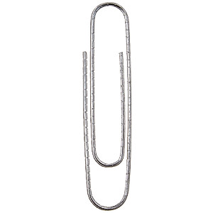 Amazon Basics Jumbo Size Office Paper Clips, Non skid, 100 per Box, 10-Pack