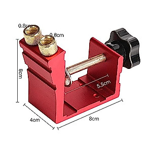 Jieotwice Pocket Hole Jig Kit Woodworking Oblique Hole Locator Positioner Drill Bits 15 Degree Angle Drill Guide Set Carpentry Tools