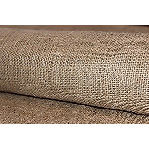 Burlapper Burlap Garden Fabric (40 Inch x 15 Feet, Natural)