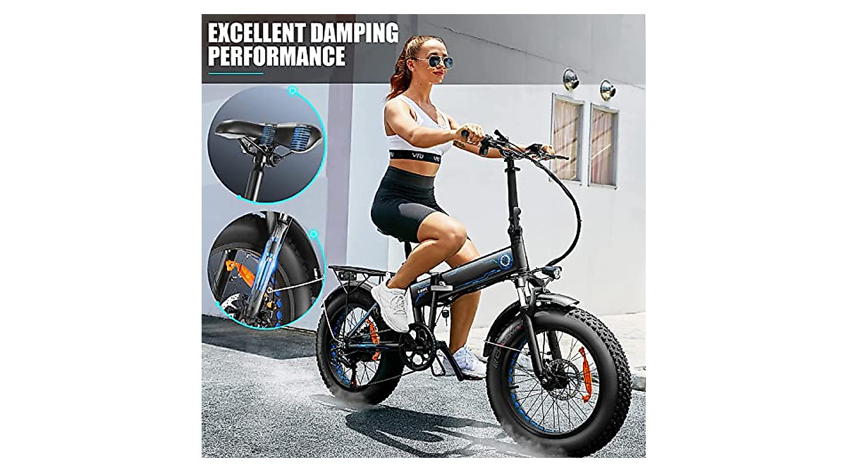 ANCHEER 500W Folding Electric Bike - Explore Any Terrain