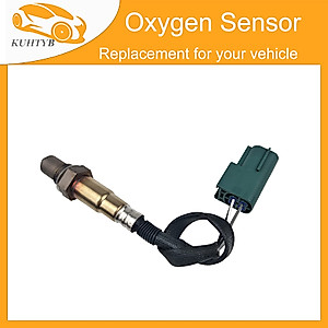 KUHTYB Oxygen Sensor 234-5060 234-4835 O2 Sensor Upstream Downstream Compatible with NISSAN ARMADA 2006-2005 5.6L, PATHFINDER 2004 5.6L, TITAN 2006-2004 5.6L Replacement for SG1570 SG1659 (4PCS)