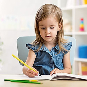 AUAUY 5 PCS Inkless Pencil, Infinity pencil, Reusable Everlasting Pencil, Replaceable Nib Inkless Pencil for Writing, Drawing, Drafting, Students Home Office School Supplies（Macaron）