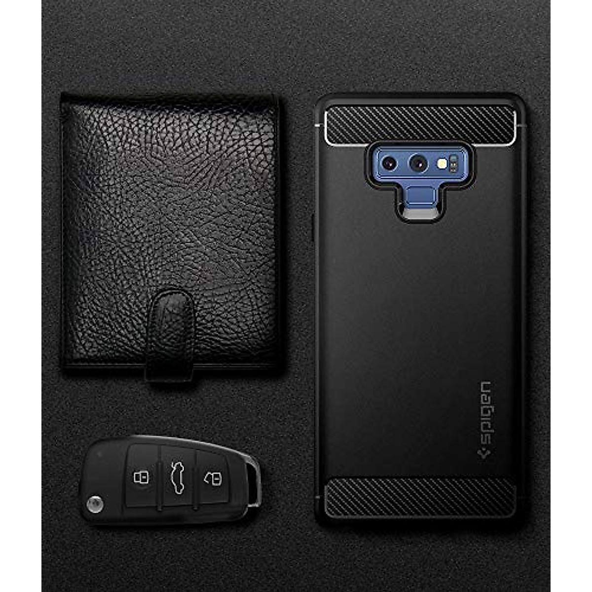 Spigen Rugged Armor Designed for Galaxy Note 9 Case (2018) - Matte Black