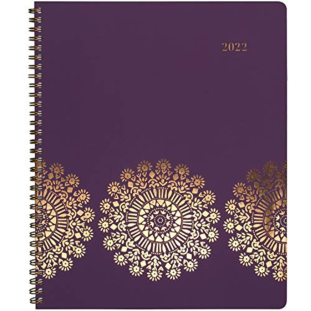 Cambridge 2022 Weekly & Monthly Appointment Book & Planner by Cambridge, 8-1/2" x 11", Large, Sundance, Purple (5051-905)