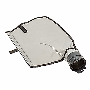 ATIE Pool Cleaner Gray Fine Mesh Bag with Hook and Loop Fastener Enclosure for Pentair Kreepy Krauly Legend, Platinum Pool Cleaner Debris Bags 360009/EU16G with Snaplock - Gray