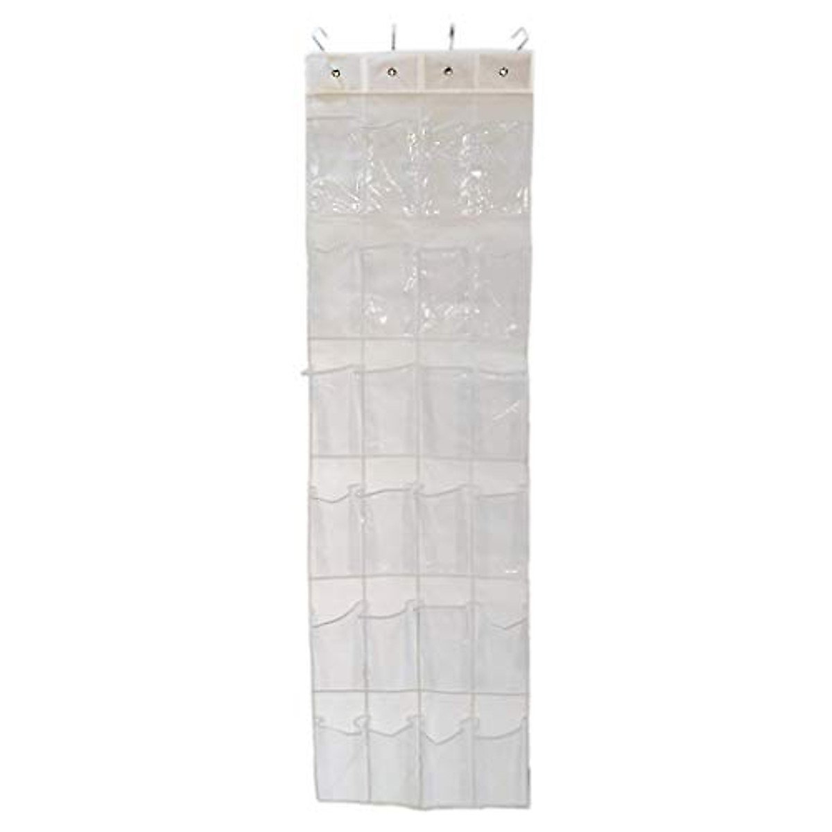 Cafuvv Over The Door Shoe Organizer Pockets Shoe Rack Clear Hanging Holder For Bedroom HP9