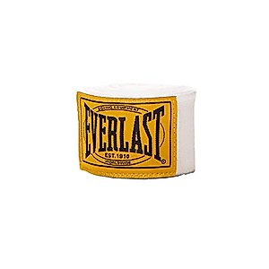 Everlast Professional Hand Wraps (180-Inch, 1910 White)