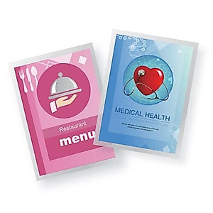 MyBinding Clear High Touch AM Thermal Laminating Pouches - 4 mil Thick, 9 inch x 11.5 inch, Letter Size, 100 Pack (02AB911504BX)