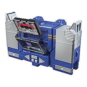 Transformers Toys Generations War for Cybertron: Kingdom Core Class WFC-K21 Soundwave Action Figure - Kids Ages 8 and Up, 3.5-inch