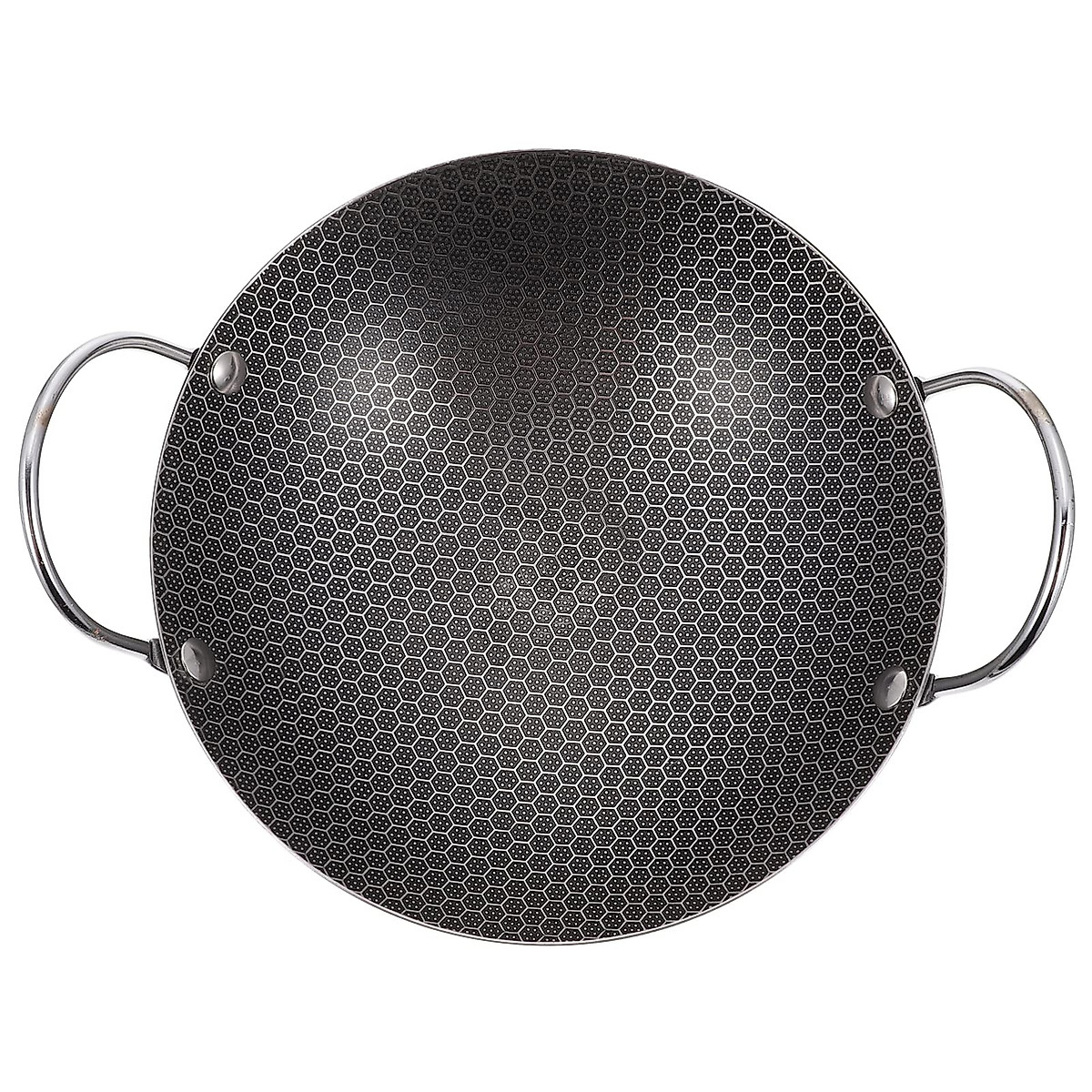 Hemoton Ramen Cooker 1pc Small Hot Pot Travel Steel Wok Anti-Scratch Stainless Steel Non Stick Frying Pans