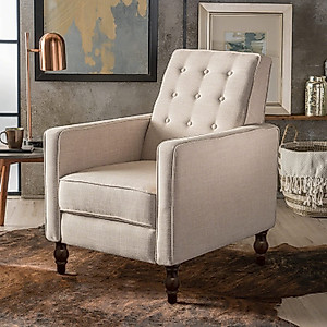 Maricome 6 Inch Wood Sofa Legs Walnut Turned Round Bun Wooden Furniture Legs Set of 4