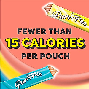 Temptations Creamy Puree with Chicken, Salmon, and Tuna, Variety Pack of Lickable Cat Treats, 0.42 oz Pouches, 24 Count