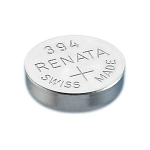 Renata Batteries 394 / SR936SW Silver Oxide 0% Mercury Battery (5 Pack)