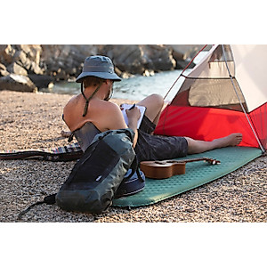 SealLine Skylake 18-Liter Minimalist Waterproof Daypack, Heather Gray, LTR