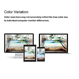 Bedbay Tropical Bedding Set Queen Size,Beach Duvet Cover,Sunny Beach Palm Tree Comforter Cover,Summer Bedding Beach Room Decor,3 Pieces Soft Beach Quilt Cover with Zipper Closure(Beach,Queen)