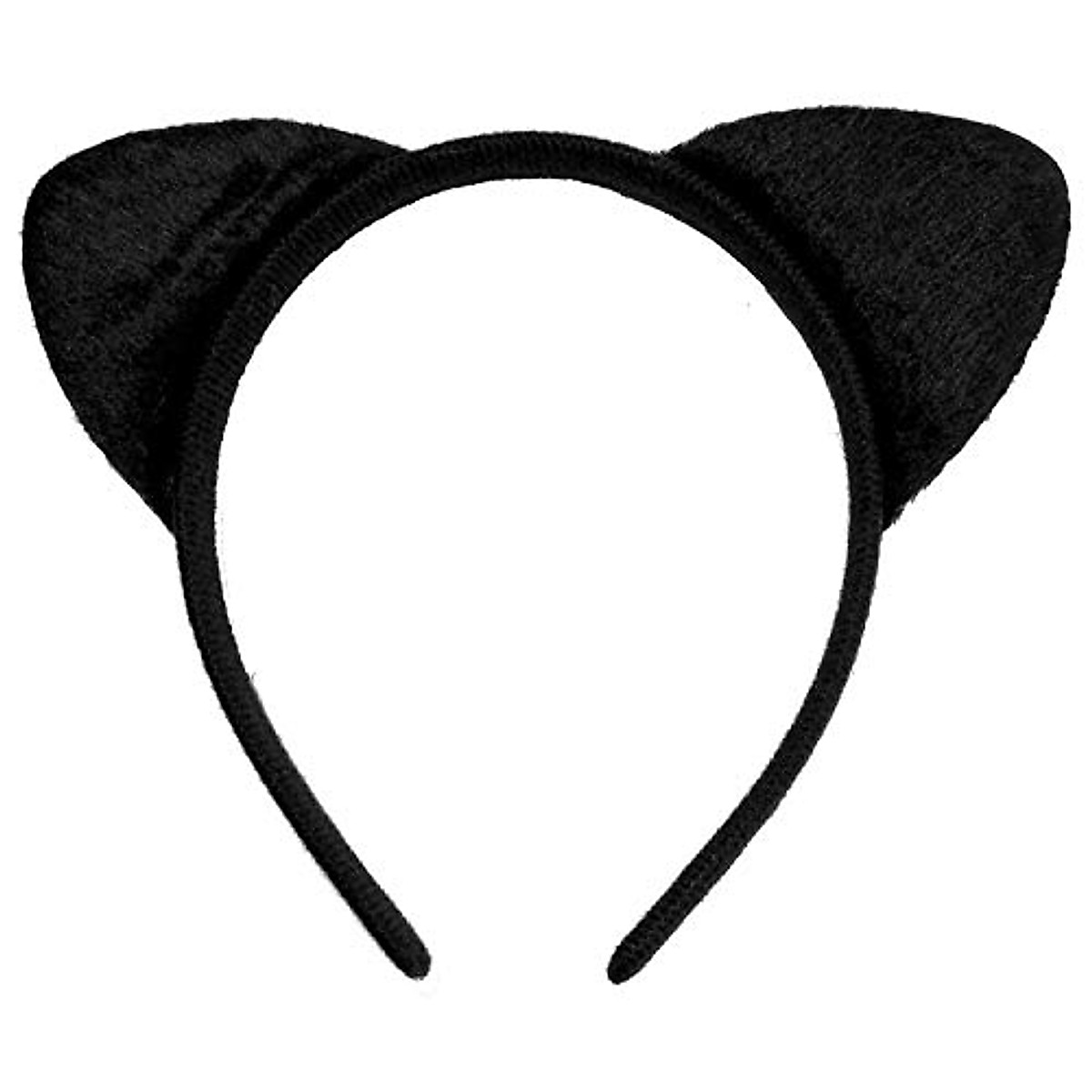 OLYPHAN Cat Costume Accessories Cat Ears and Tail Set Black Animal Halloween Accessory Kit for Women/Adults Cat Cosplay Pack w. Bell Choker Necklace 3 PCS